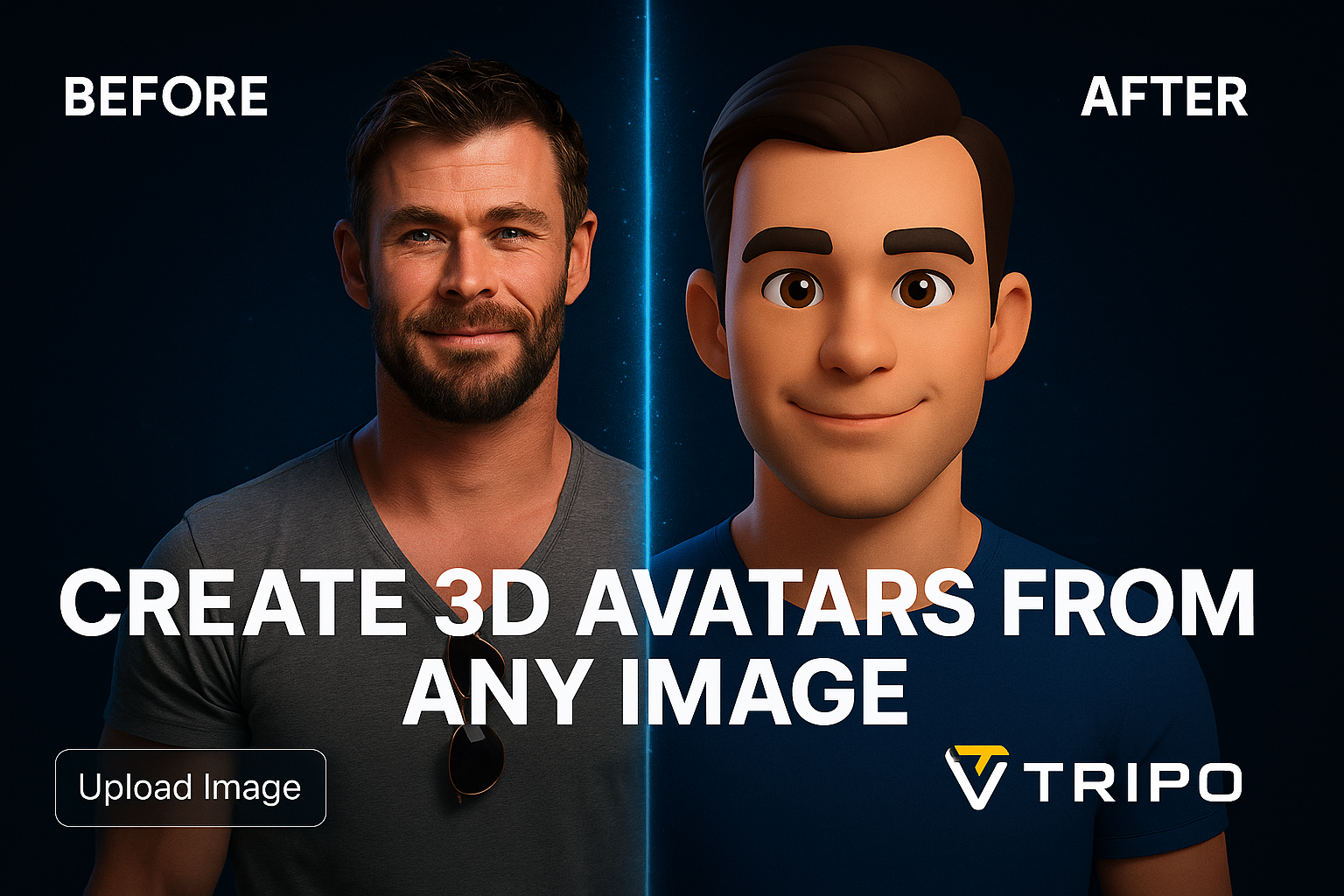 How to Create 3D Avatar from Image in Seconds Using Tripo AI (Easy ...