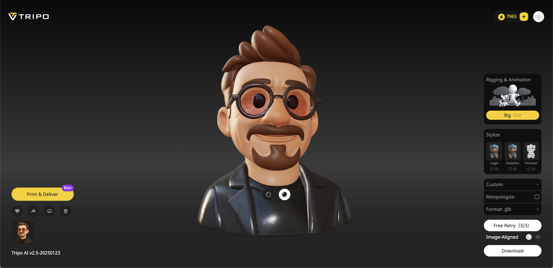 How to Create 3D Avatar from Image in Seconds Using Tripo AI (Easy ...